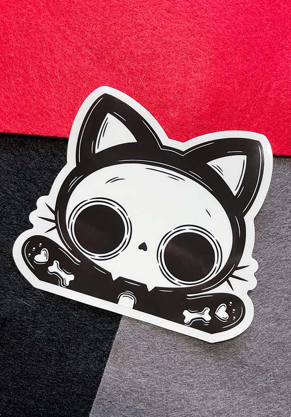 Pvmpkin Art - Omen Peeker Sticker - Buy Online Australia