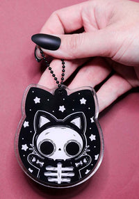 Pvmpkin Art - Omen Tamagothi Shaker Keychain - Australia
