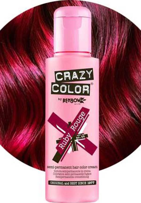 Crazy Colour - Ruby Rouge Hair Colour - Buy Online Australia
