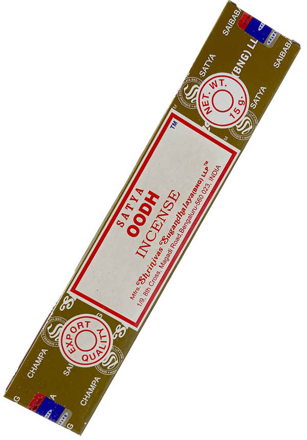 Satya Incense - Oodh Incense Sticks - Buy Online Australia