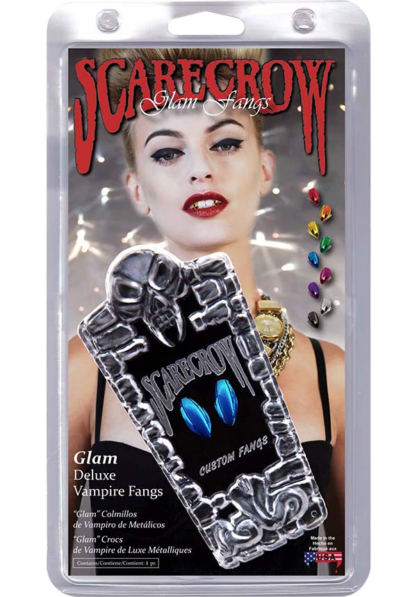 Scarecrow - Glam Deluxe Blue Classic Custom Fangs - Australia