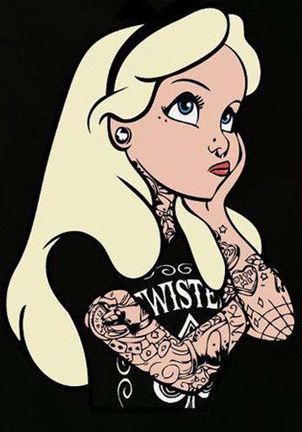 Disney Princesses Tattoos And Piercings