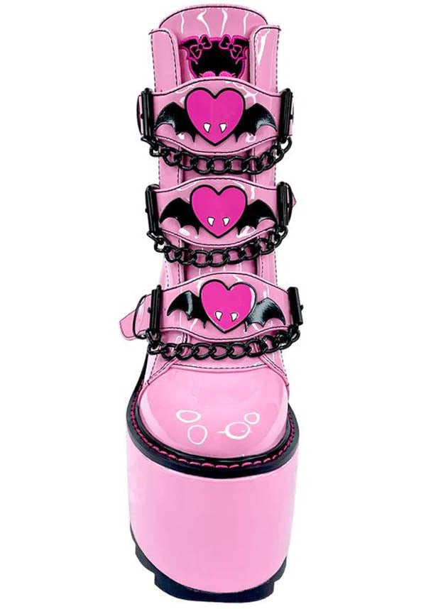 Yru Dune Lo Draculaura Pink Platform Boots Buy Online Australia