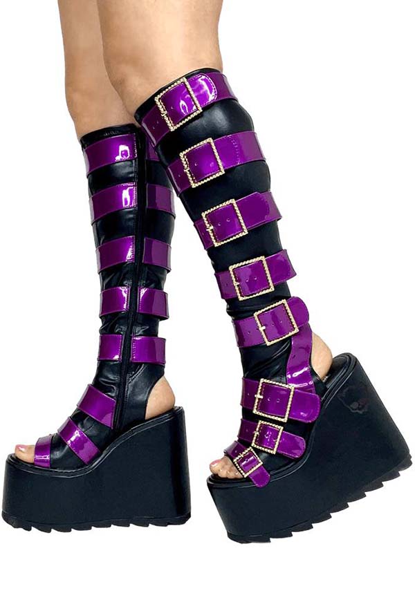 YRU - Howler Clawdeen Monster High Platform Boots - Buy Online Australia